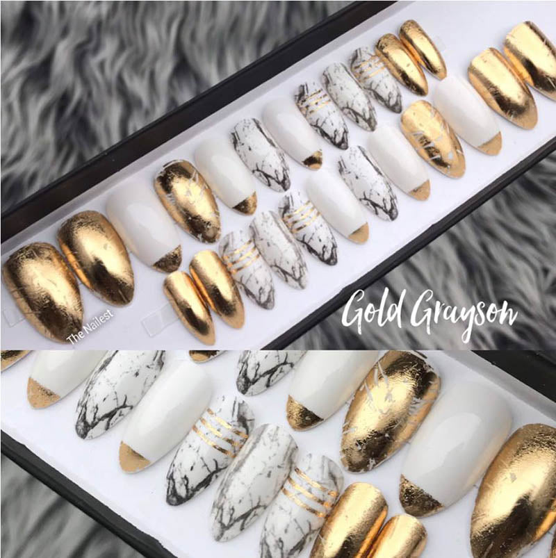 Luxury Custom Nails | Buy Press on Nails and Nail Decals Online