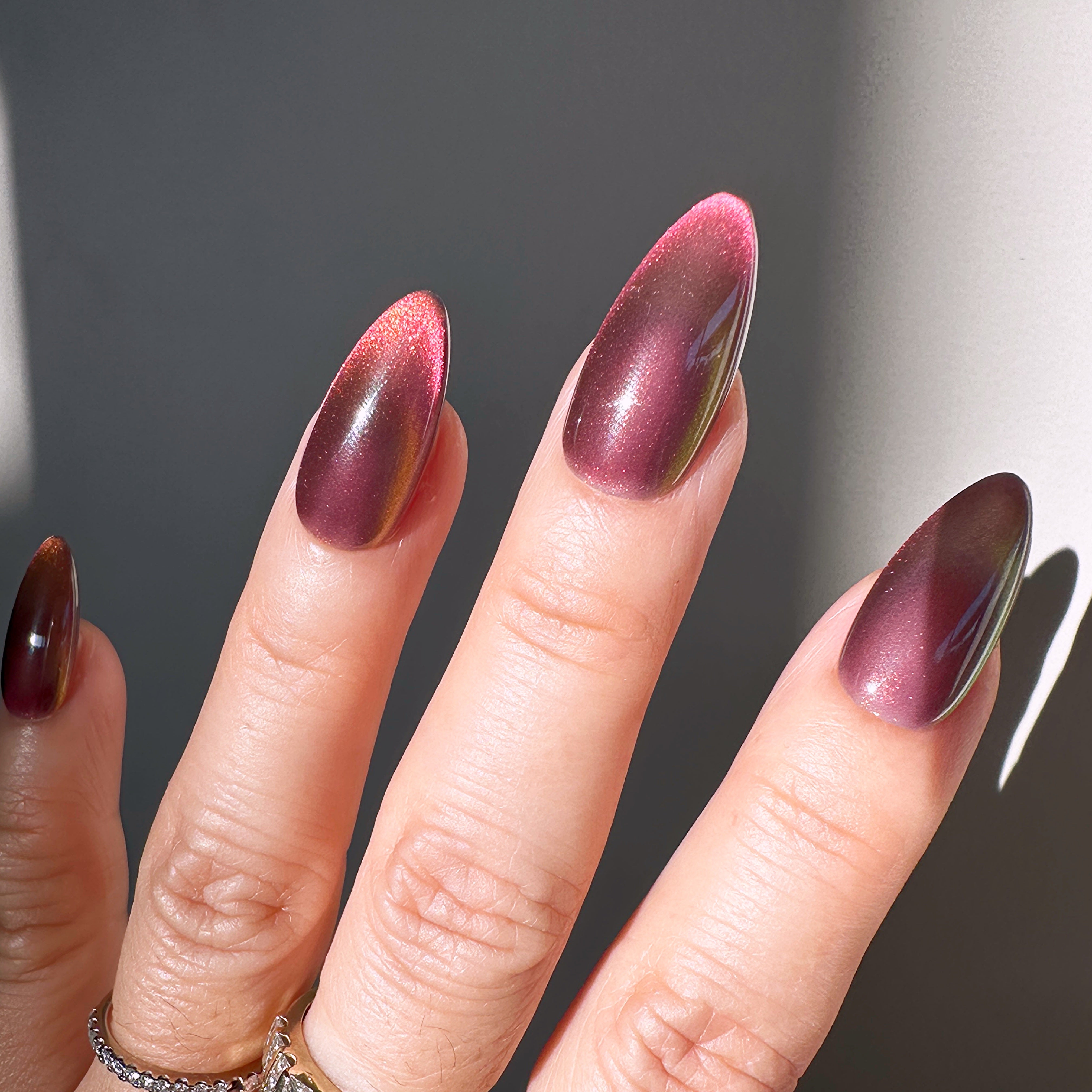 Purple Milky Way Galaxy Press On Nails | Color Blend Nails