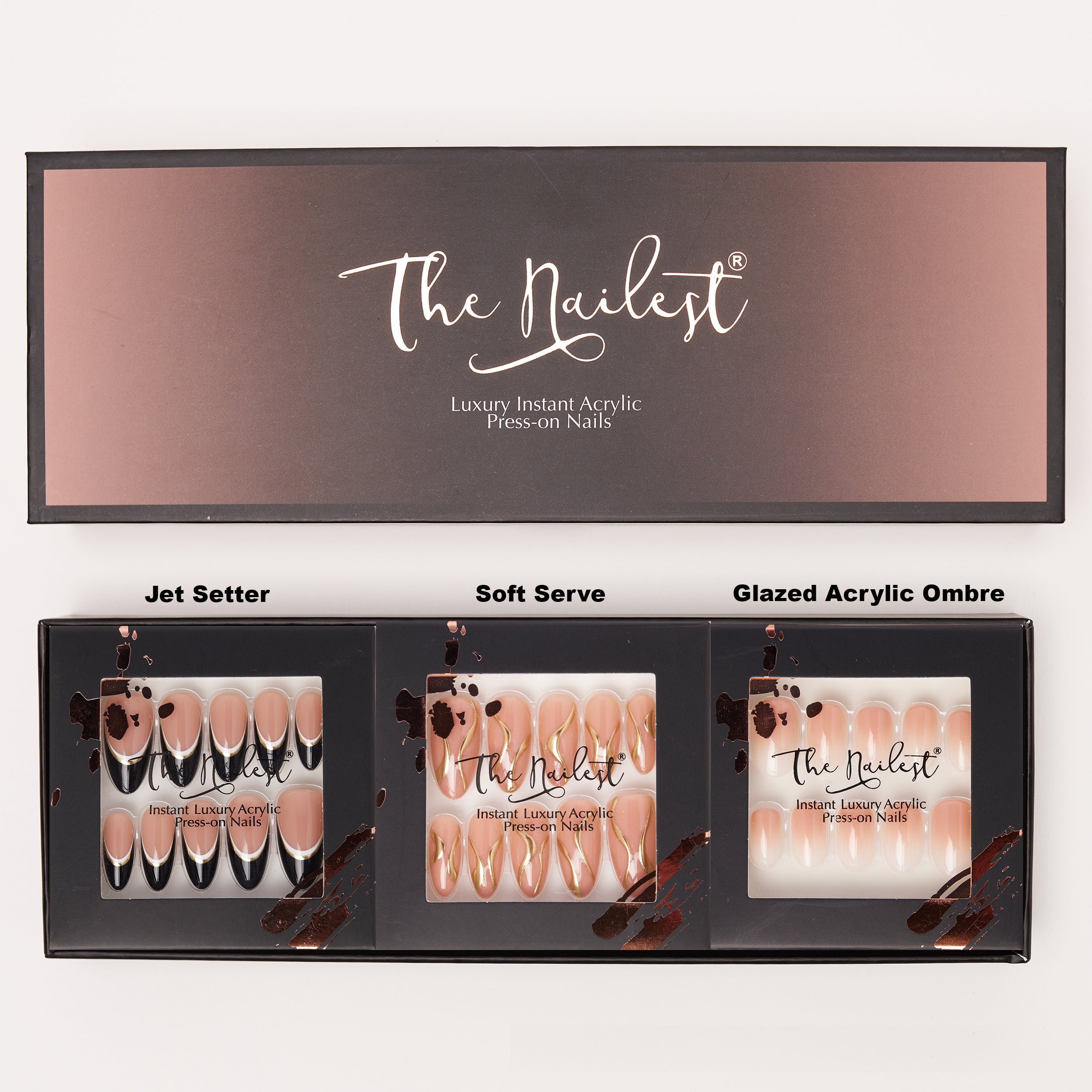 Press On Nails Box Combo | False Nails Gift Set | The Nailest
