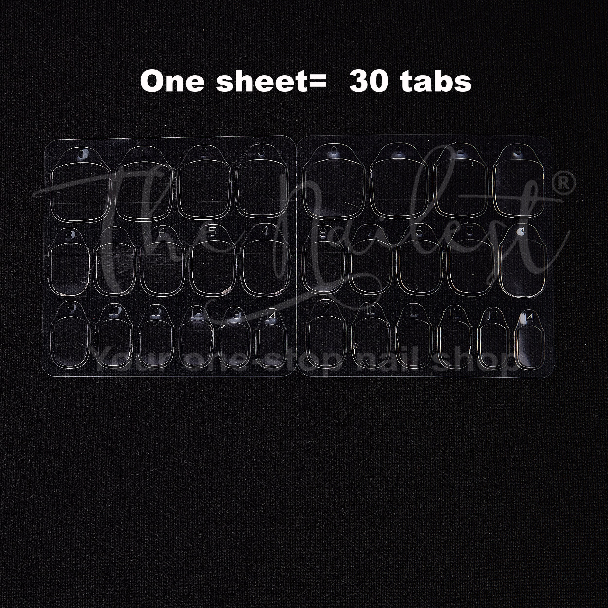 Double Sided Press On Nail Adhesive Tabs | The Nailest