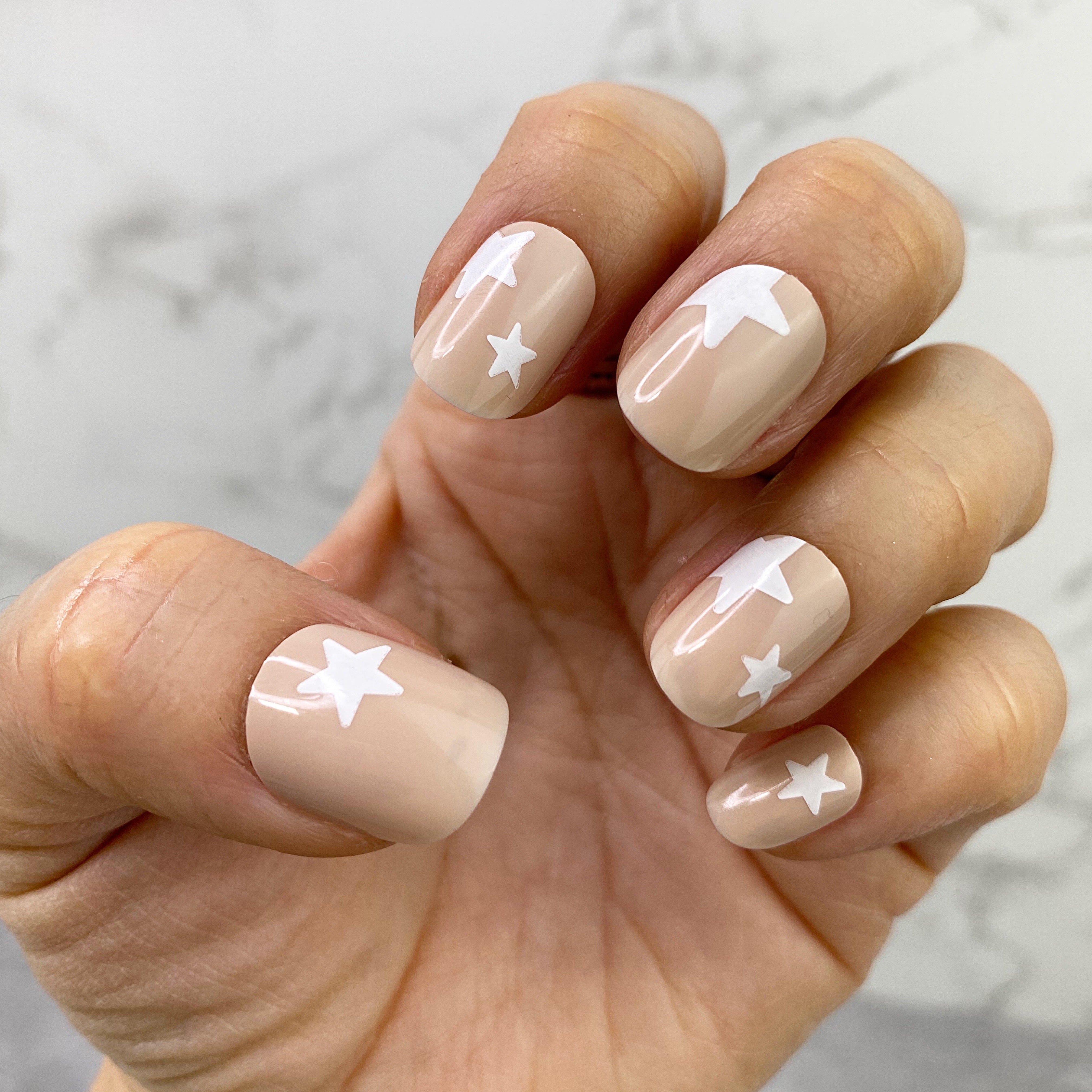 Coffee Bean Nails | Oval Brown and Gold Nails | The Nailest